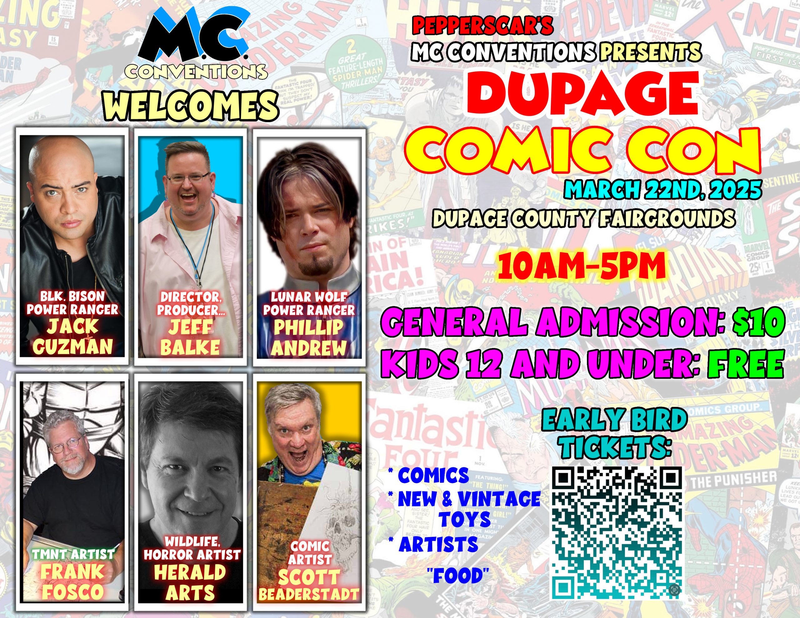 Dupage Comic Con 2025 - PepperScars MC Conventions