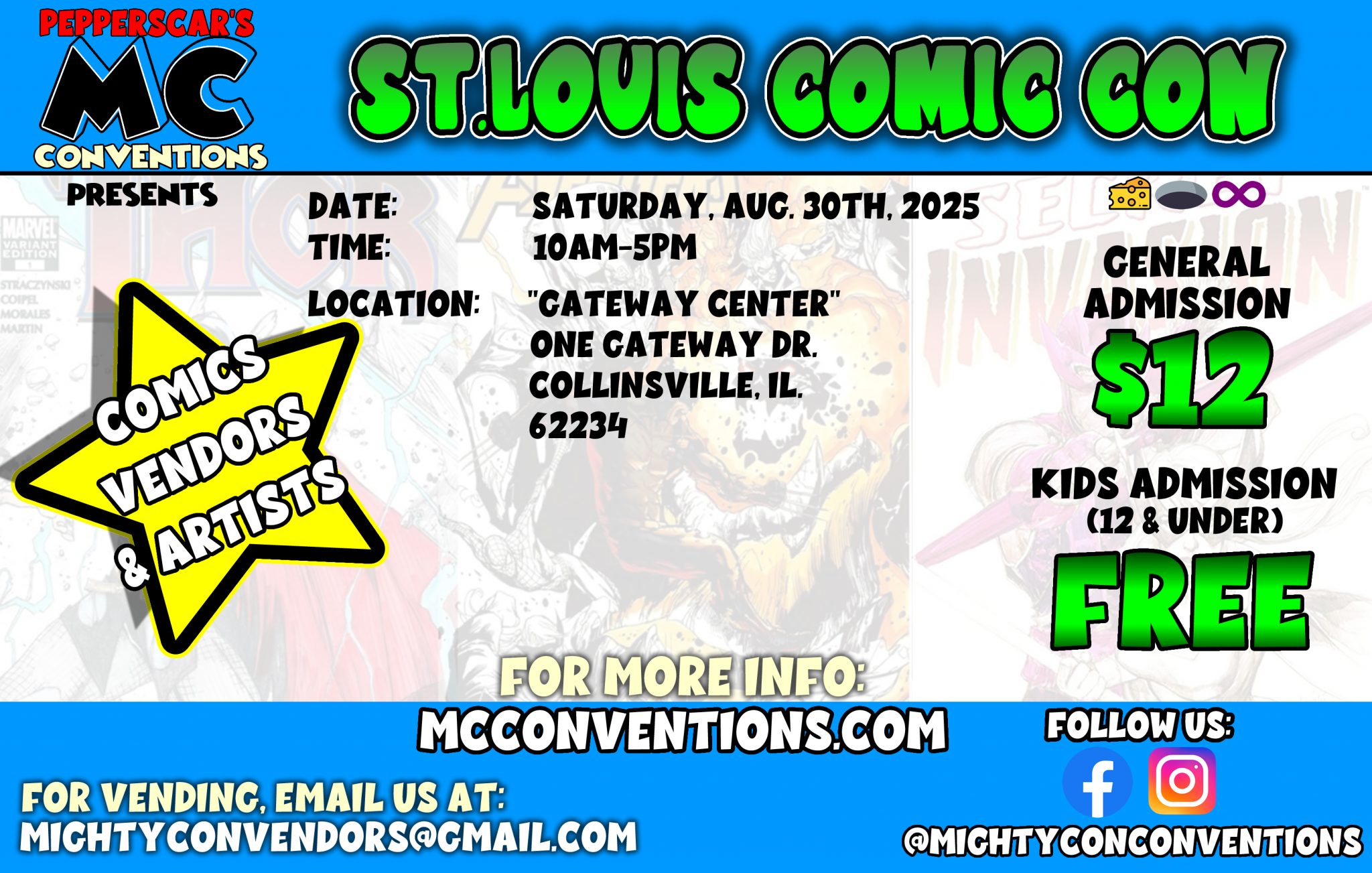ST. LOUIS COMIC CON - PepperScars MC Conventions