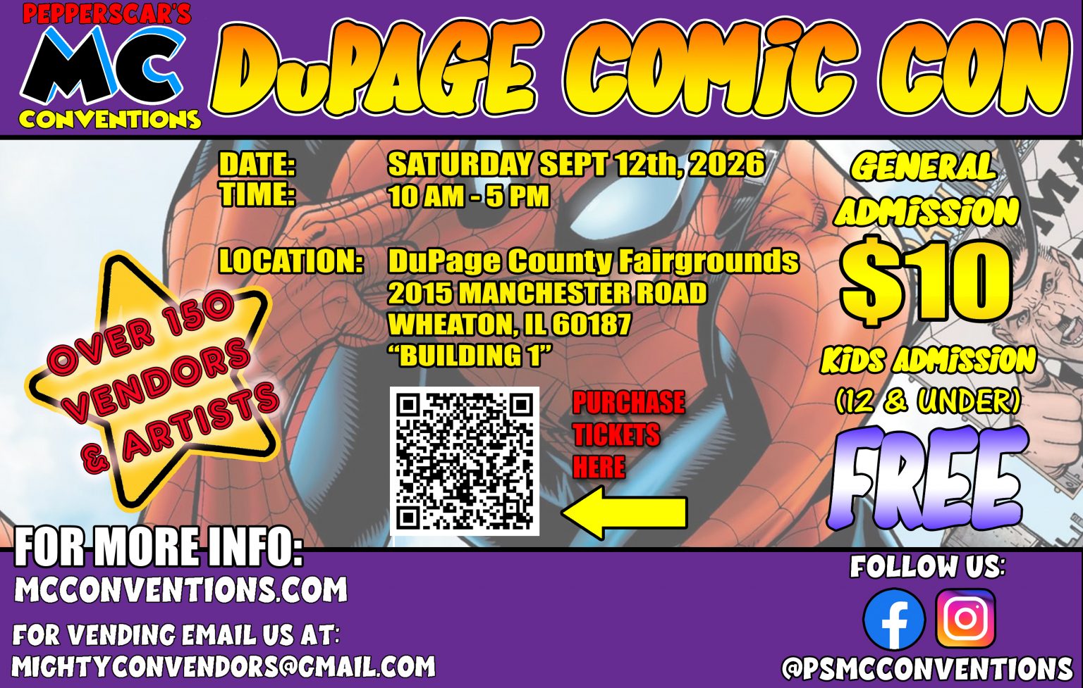 DUPAGE COMIC CON - PepperScars MC Conventions